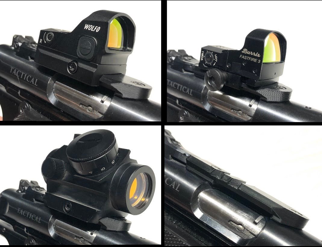 Ruger Mark Series Picatinny Rail Red Dot Mount Plate Universal Optics ...